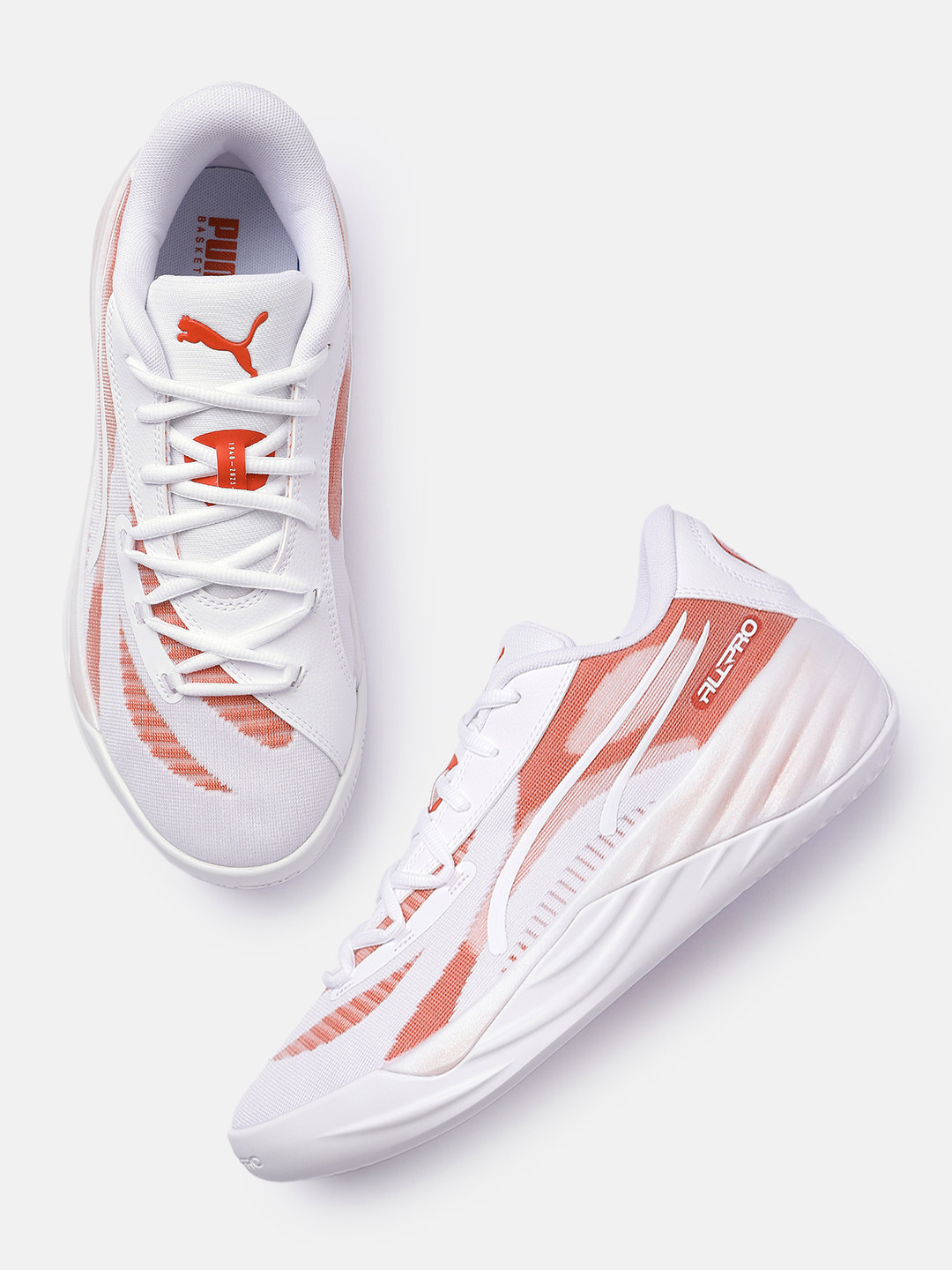Buy Puma Unisex All Pro Nitro Team Textile Basketball Shoes - Sports ...