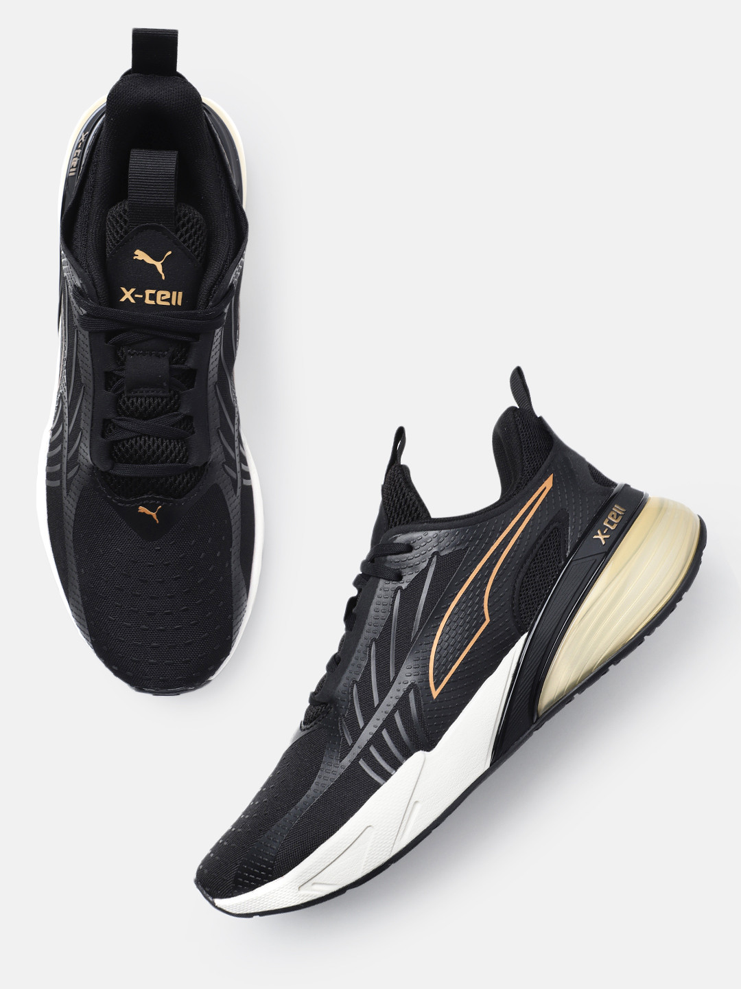 Buy Puma Women X Cell Action Molten Metal Running Shoes - Sports Shoes ...