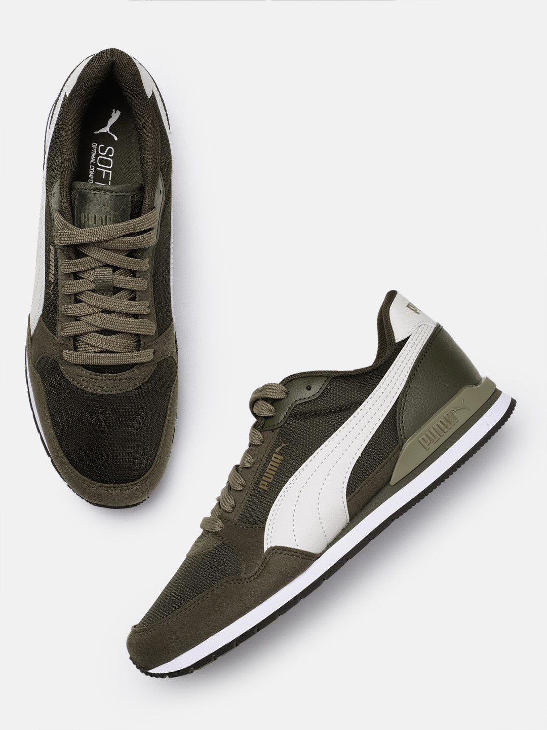 Buy Puma Unisex ST Runner V3 Mesh Woven Design Sneakers - Casual Shoes ...