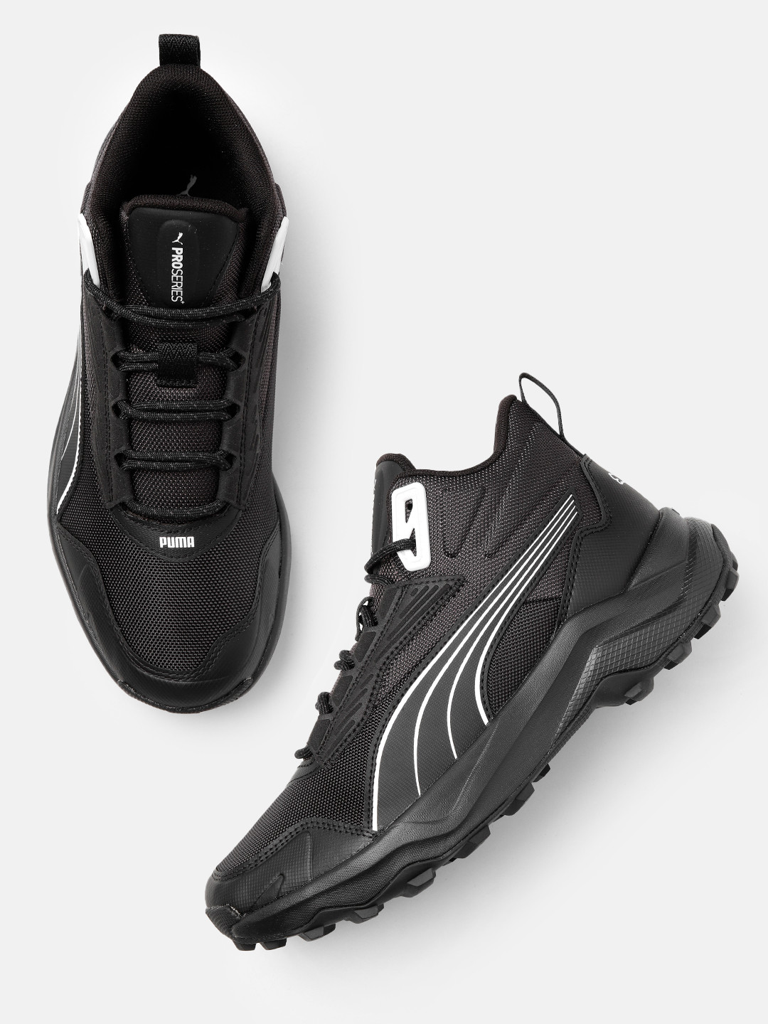 Buy Puma Unisex Obstruct Pro Mid Top Running Shoes - Sports Shoes for ...