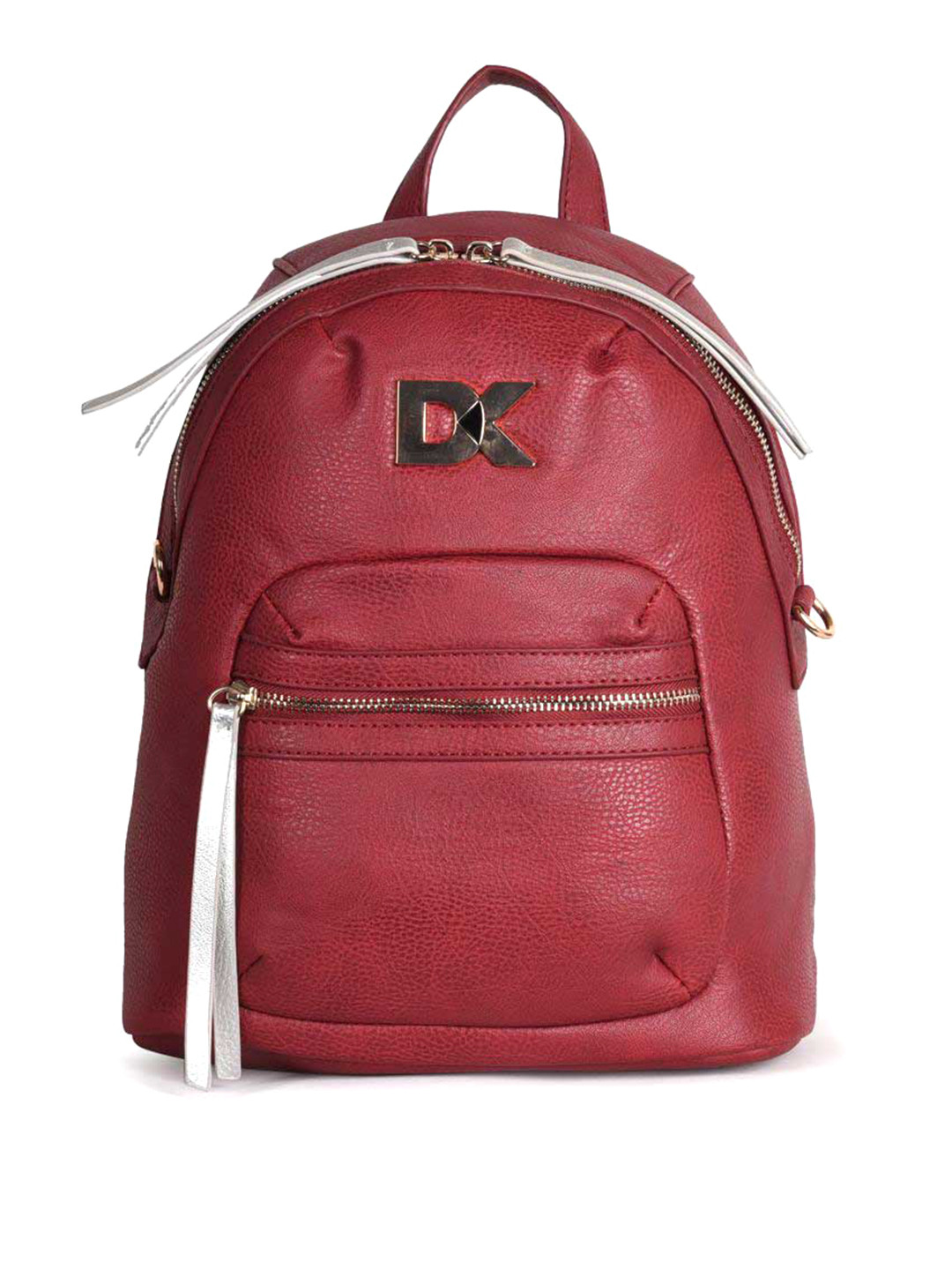 Buy Diana Korr Women Maroon Solid Backpack - Backpacks for Women 2410817 | Myntra