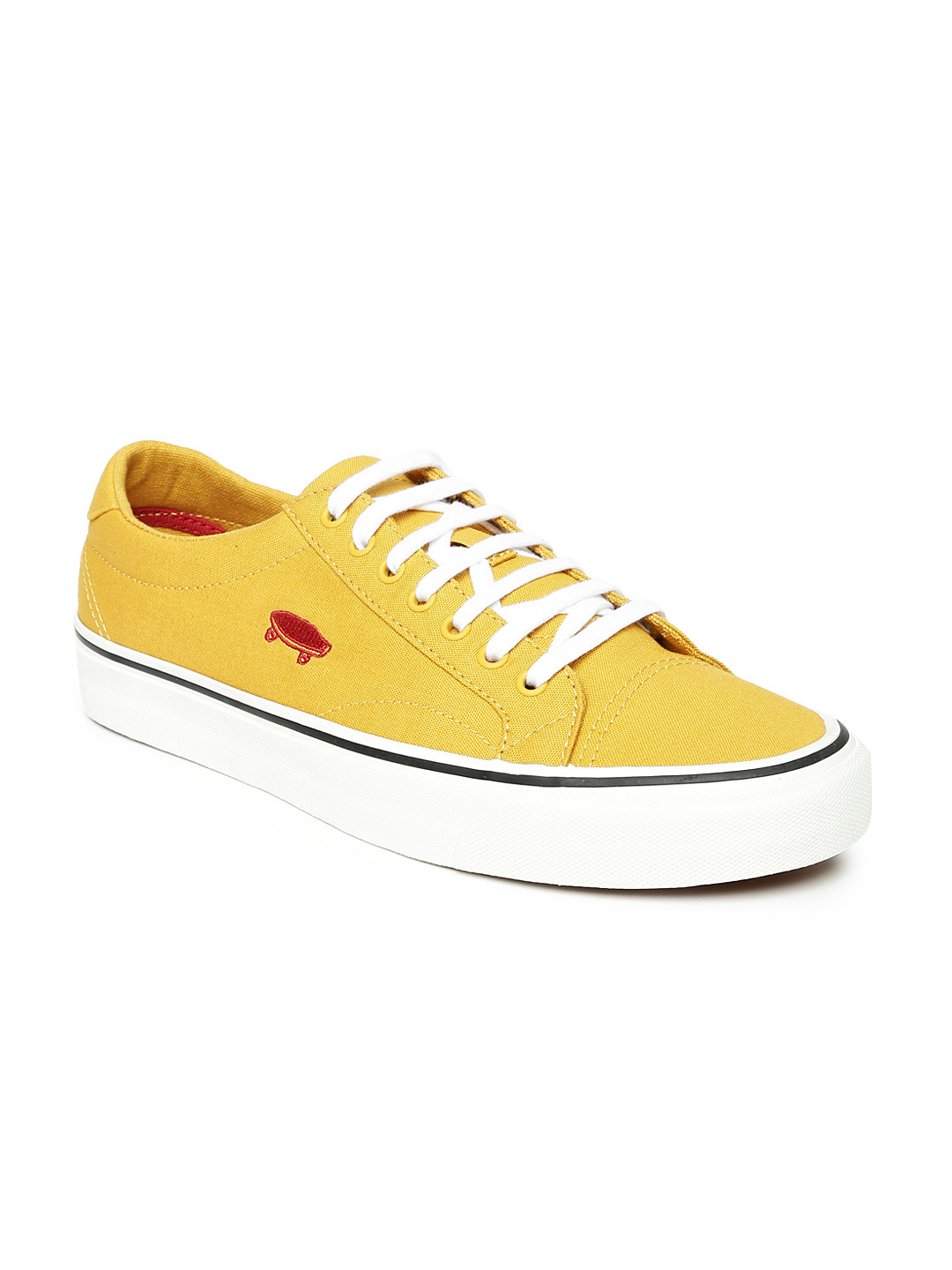 Buy Vans Unisex Mustard Court Icon Skate Shoes - Casual Shoes for ...