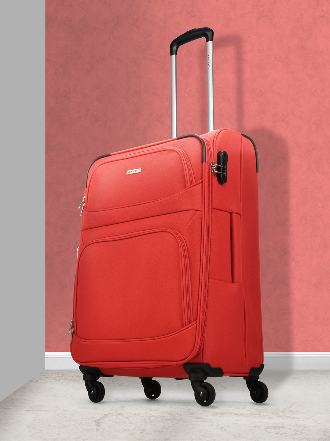 Buy Aristocrat Set Of 3 Trigon 4W Trolley Suitcases - Trolley Bag for ...