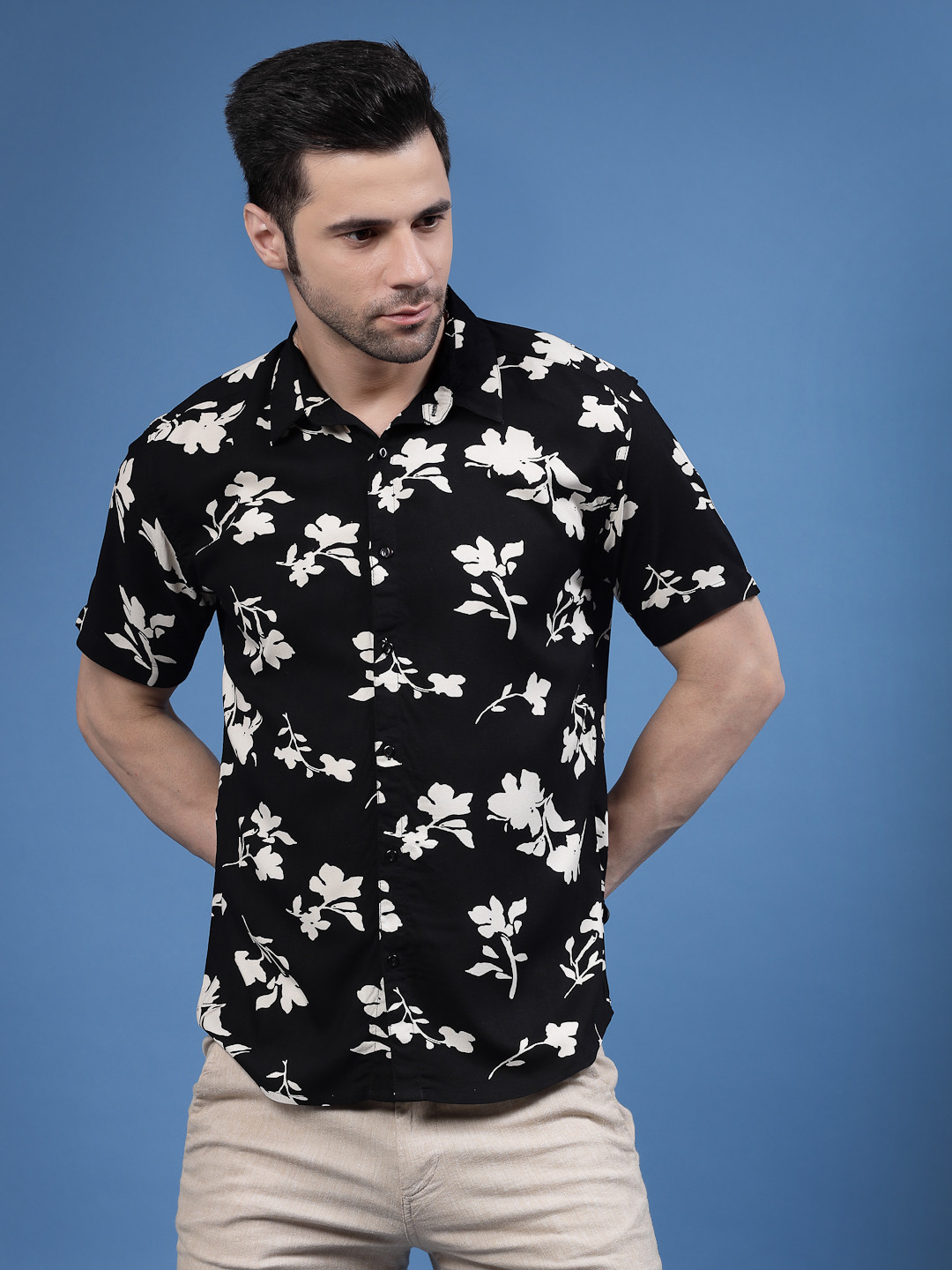 Buy Rigo India Slim Fit Printed Casual Shirt - Shirts for Men 24122004 ...