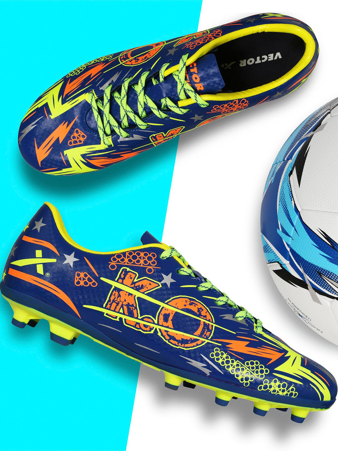 Buy VECTOR X Unisex KNOCKOUT Football Shoes - Sports Shoes for Unisex ...