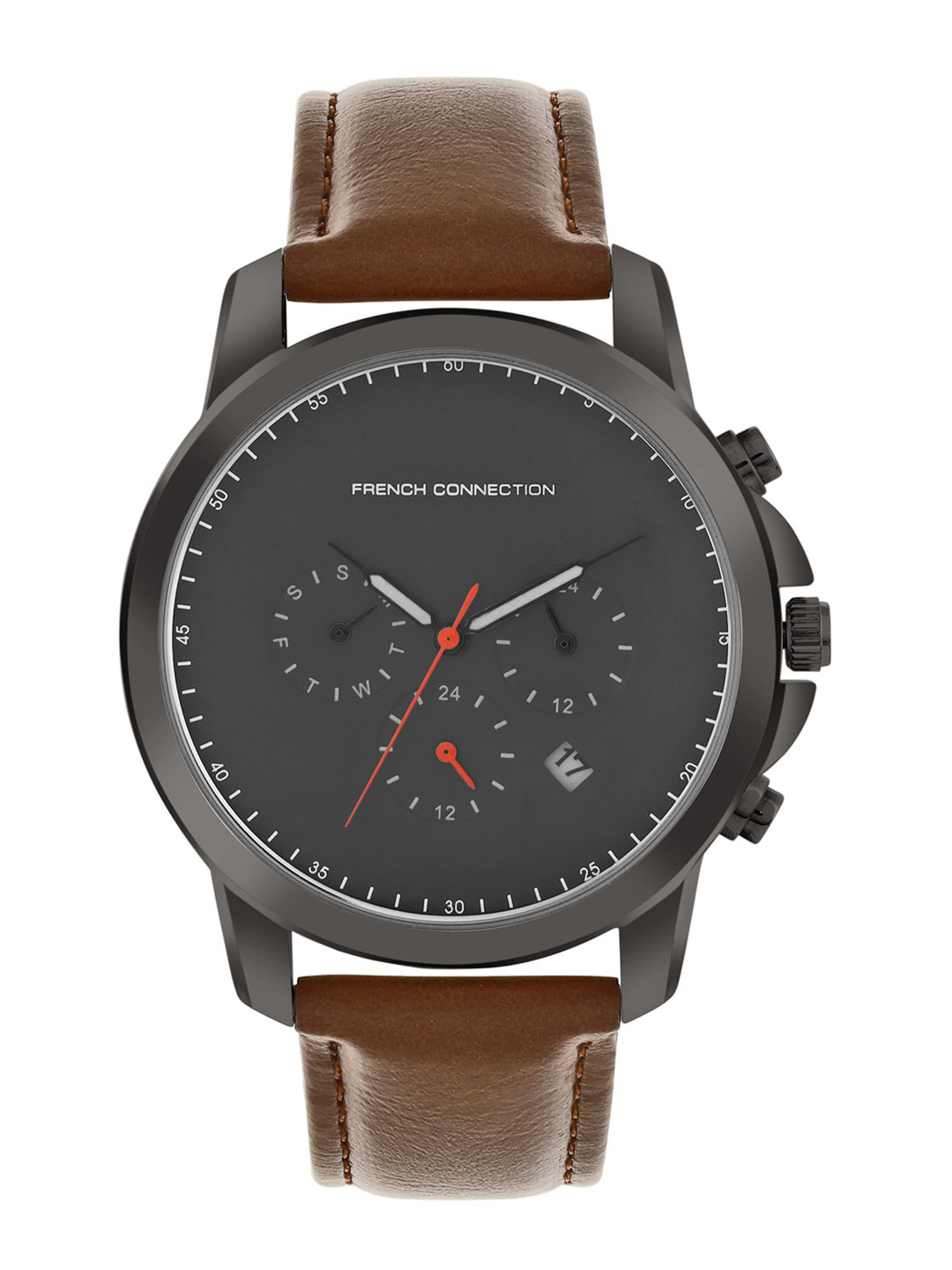 Buy French Connection Czar Men Leather Straps Analogue Watch FCN00054C ...