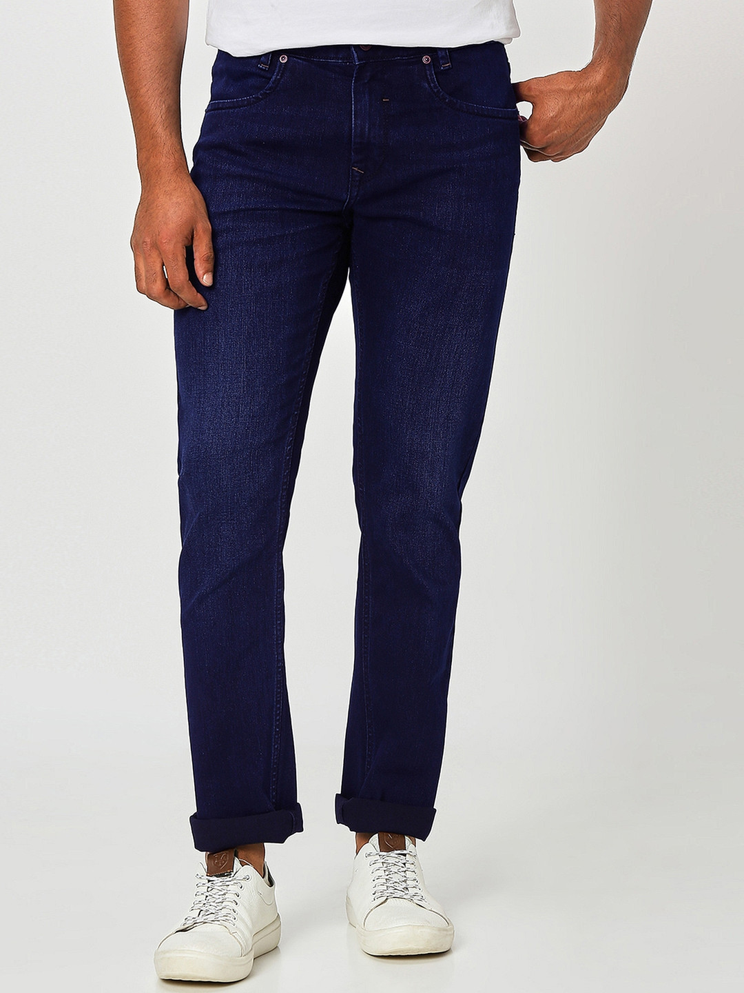 Buy Mufti Men Straight Fit Stretchable Jeans - Jeans for Men 24158142 ...