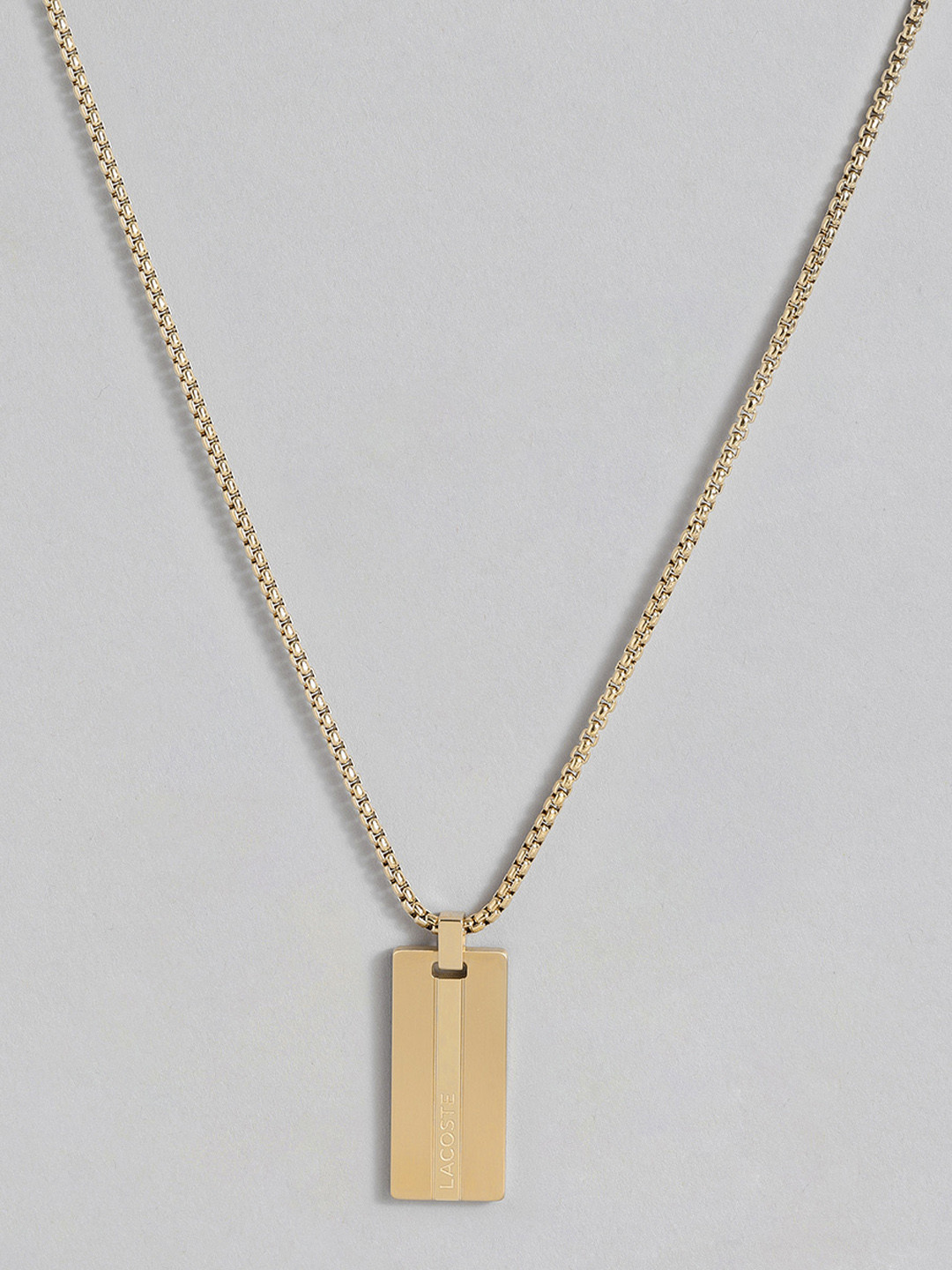 Buy Lacoste Men Adventurer Pendant With Chain - Pendant for Men ...
