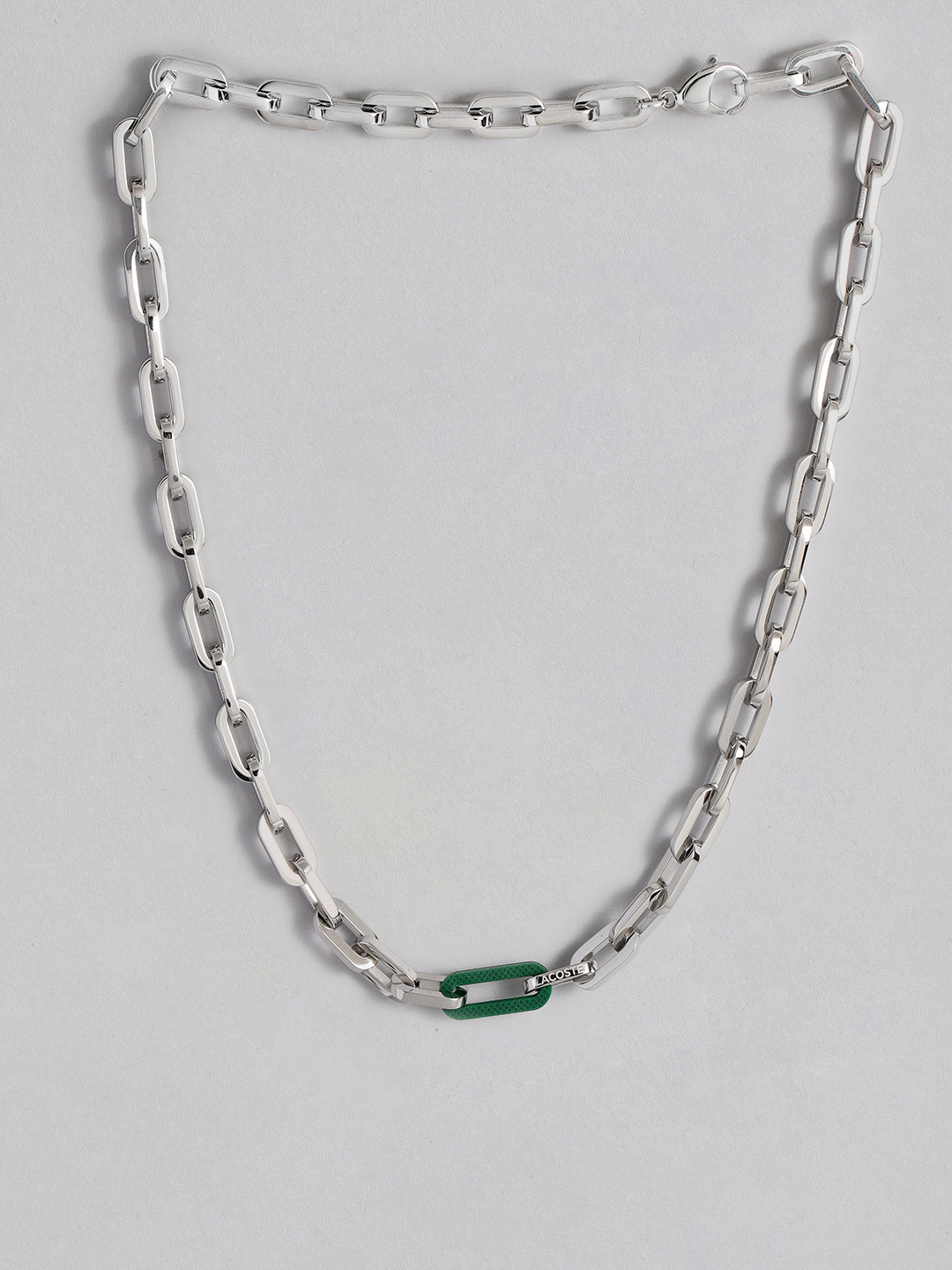 Buy Lacoste Men Ensemble Stainless Steel Necklace - Necklace And Chains ...