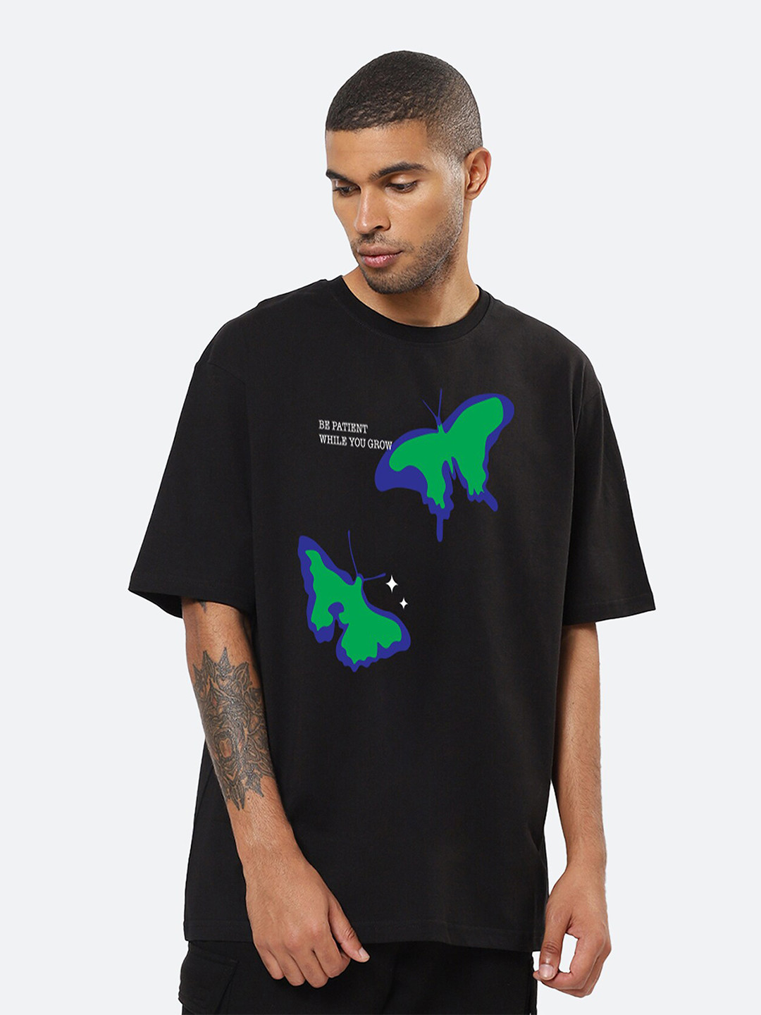 Buy Mad Over Print Graphic Printed Oversized Cotton T Shirt - Tshirts ...