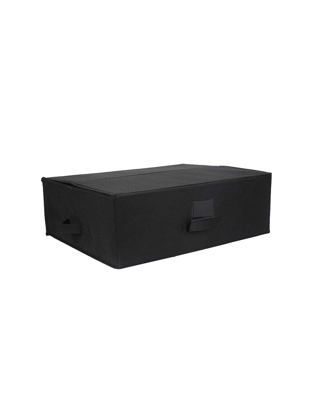 Buy Anko Black Premium Fabric Collapsible Underbed Storage Organiser ...