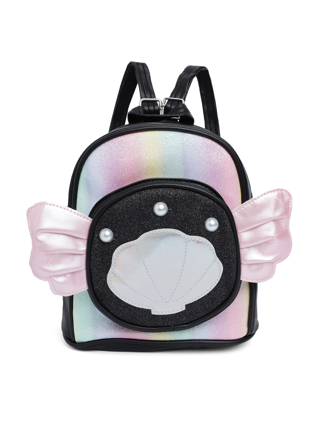 Buy Kids On Board Girls Embellished Backpack With Applique - Backpacks ...