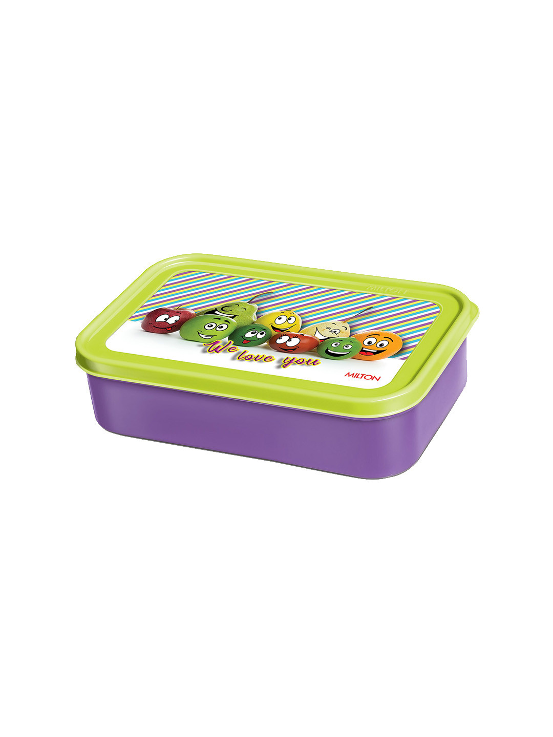 Buy Milton Purple School Time Plastic Kids Lunch Box 600 Ml - Lunch Box ...