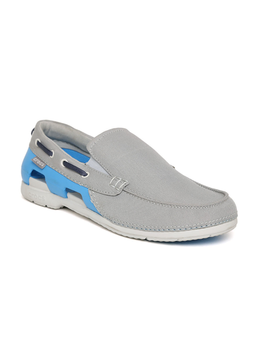 Buy Crocs Men Grey Slip On Sneakers - Casual Shoes for Men 2420897 | Myntra