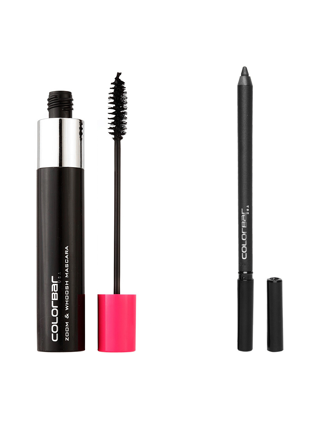 Buy Colorbar Pack Of Kajal & Mascara - Kajal And Eyeliner for Women ...