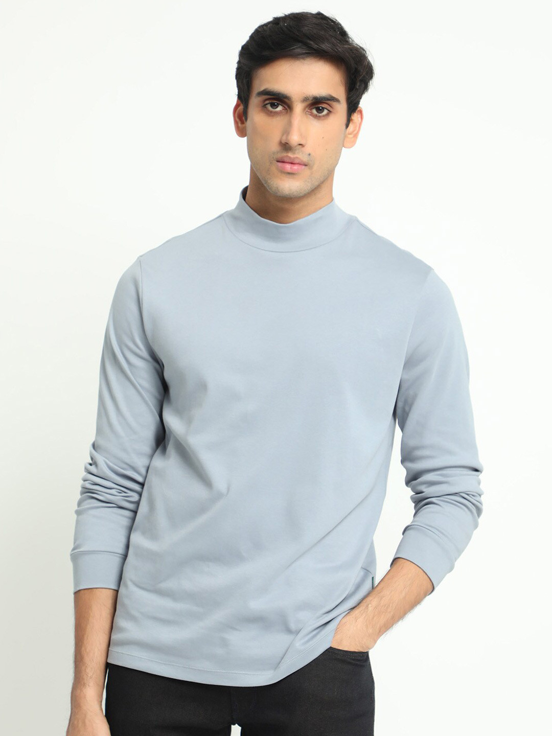 Buy RARE RABBIT Men Mania High Neck Sweatshirt - Sweatshirts for Men ...