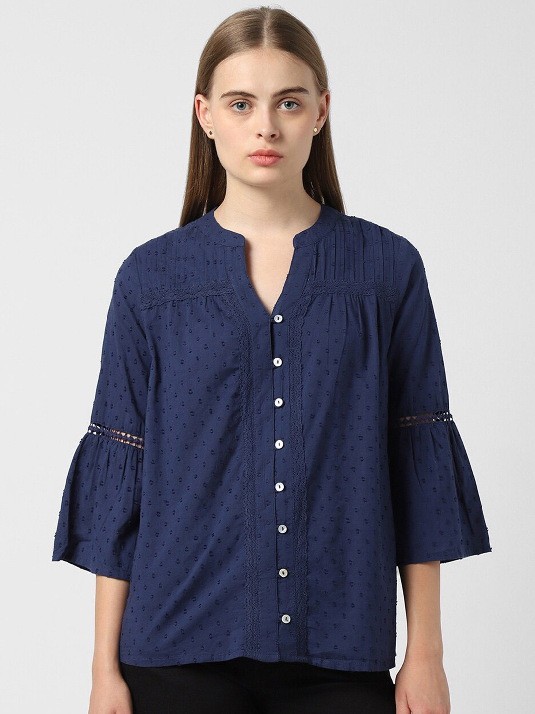 Buy Van Heusen Woman Cotton Formal Top - Tops for Women 24229722 | Myntra