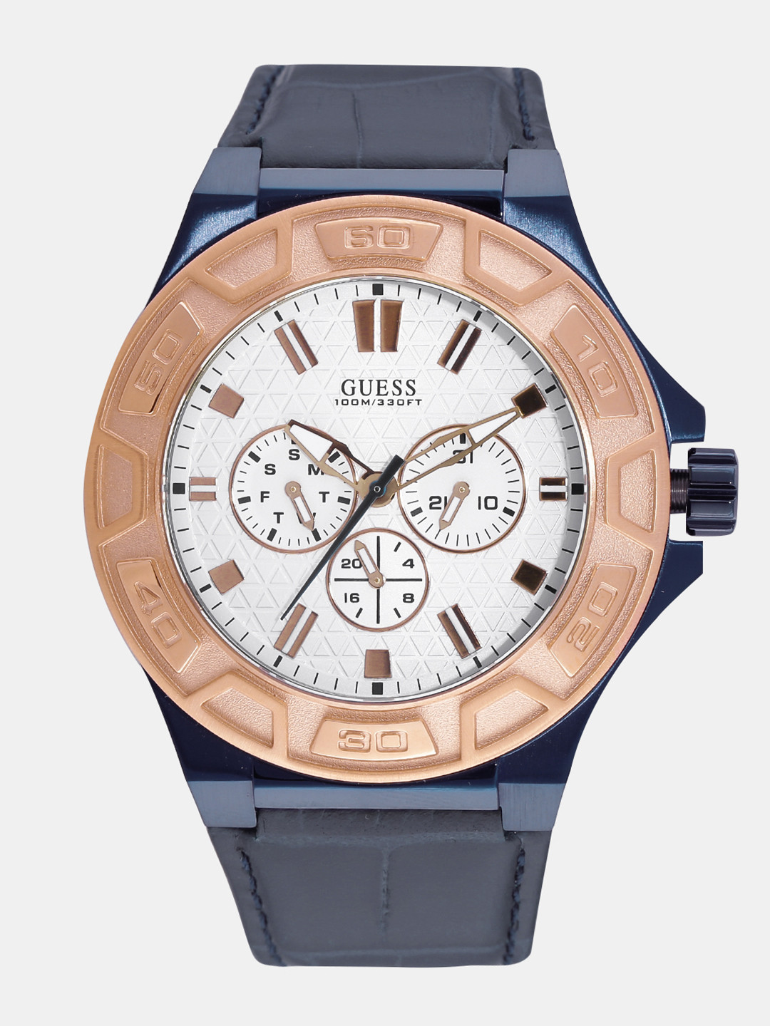 Buy GUESS Men White Analogue Watch W0674G7_OR - Watches for Men 2424034 ...