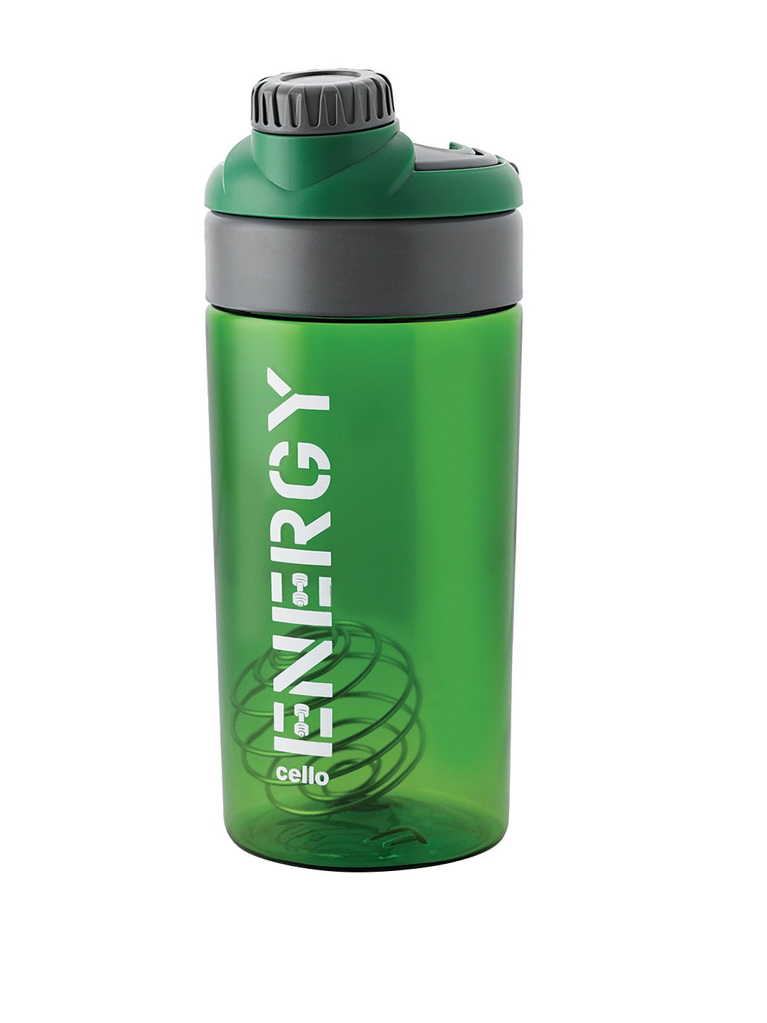 Buy Cello Green & Black Protein Shake Bottle 700 ML - Water Bottle for ...