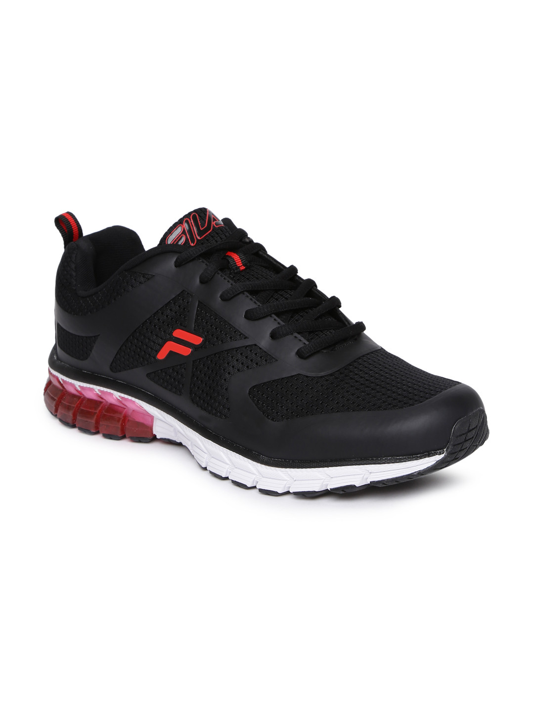 Buy FILA Men Black RAGE Energized Running Shoes - Sports Shoes for Men ...