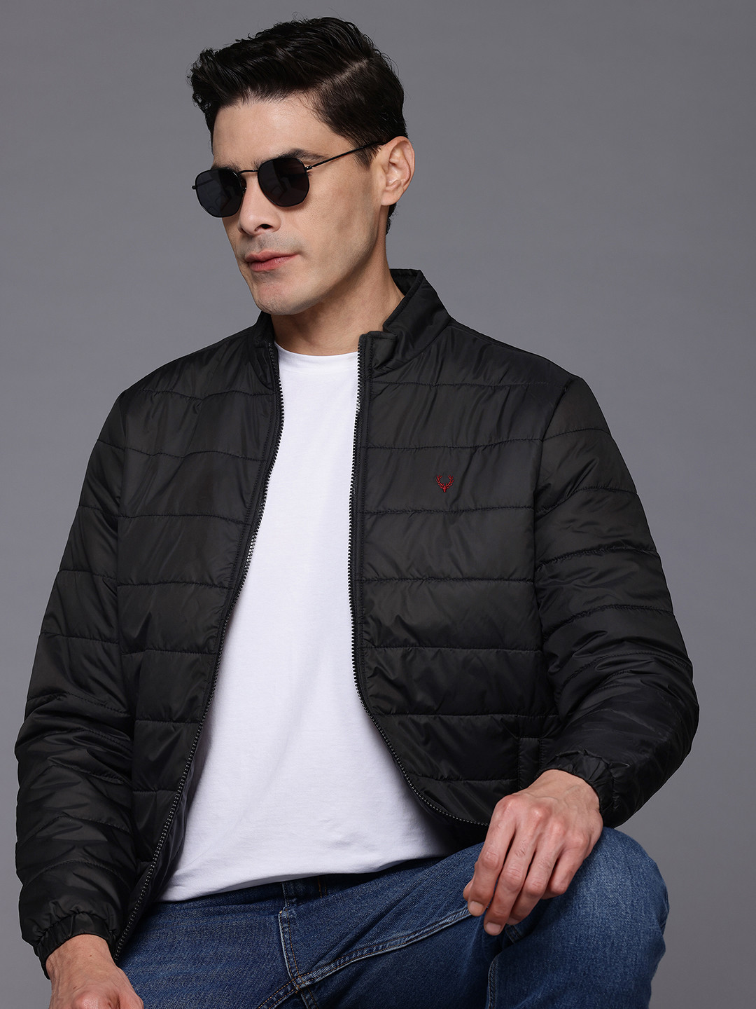 Buy Allen Solly Sport Men Padded Jacket - Jackets for Men 24246360 | Myntra