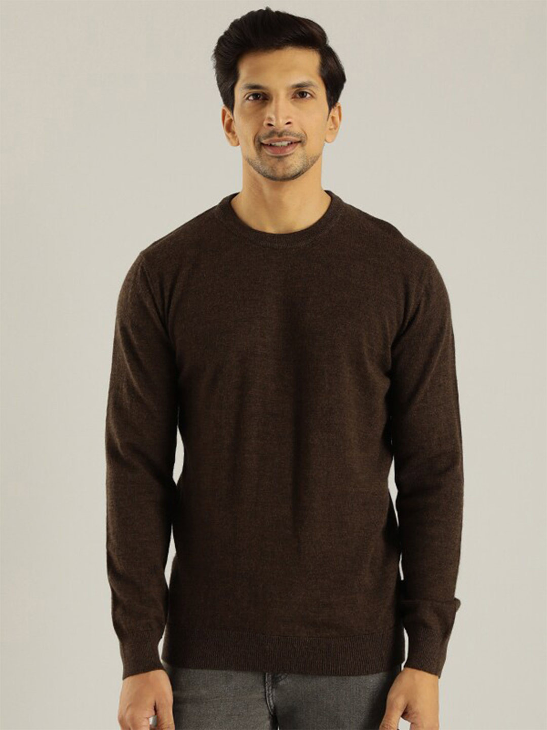 Buy Indian Terrain Wool Pullover Sweatshirt - Sweatshirts for Men ...