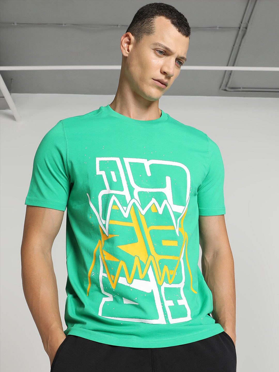 Buy Puma Blueprint Basketball T Shirt - Tshirts for Men 24256840 | Myntra