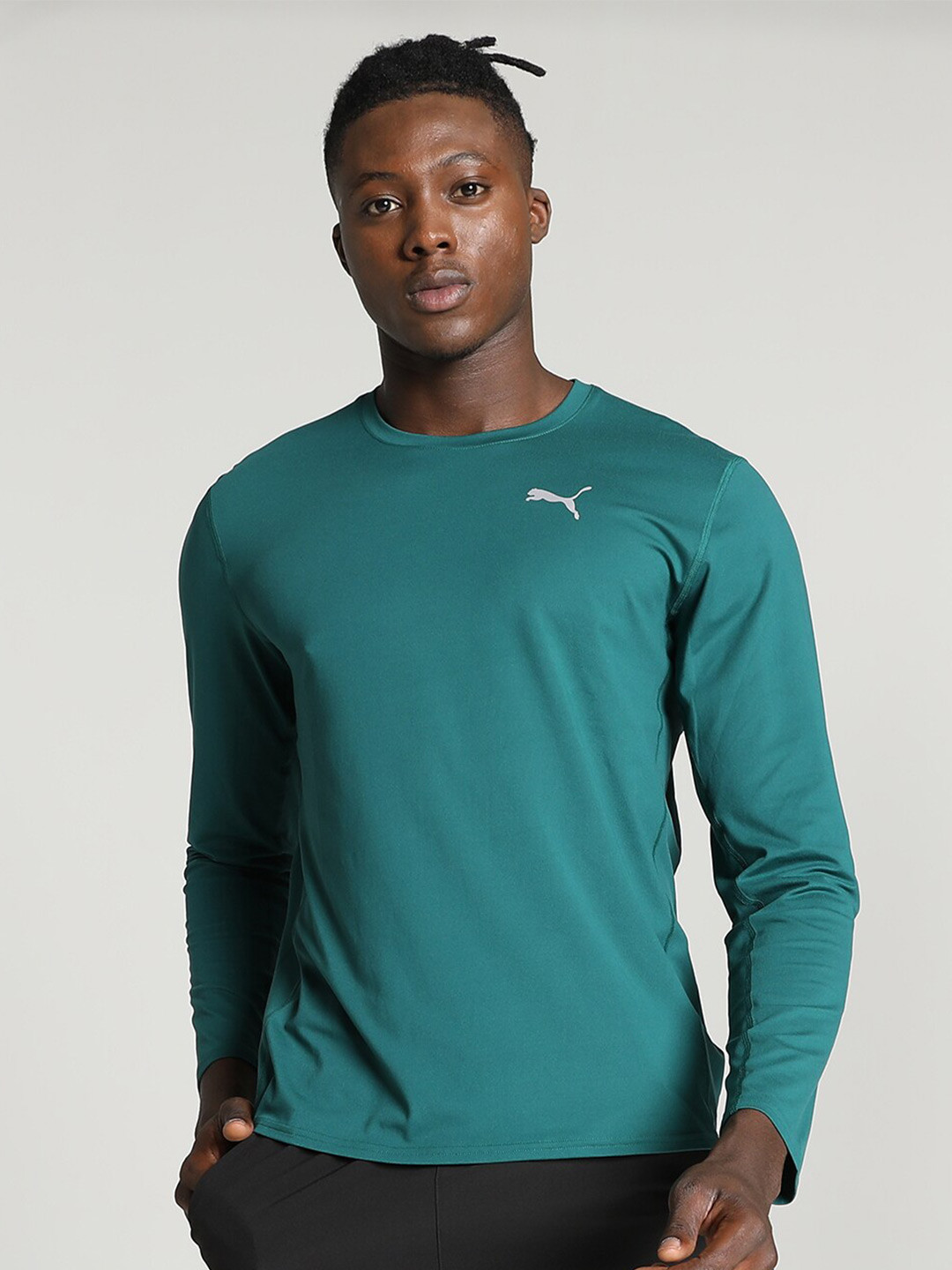 Buy Puma RUN CLOUDSPUN Long Sleeve Running T Shirt - Tshirts for Men ...