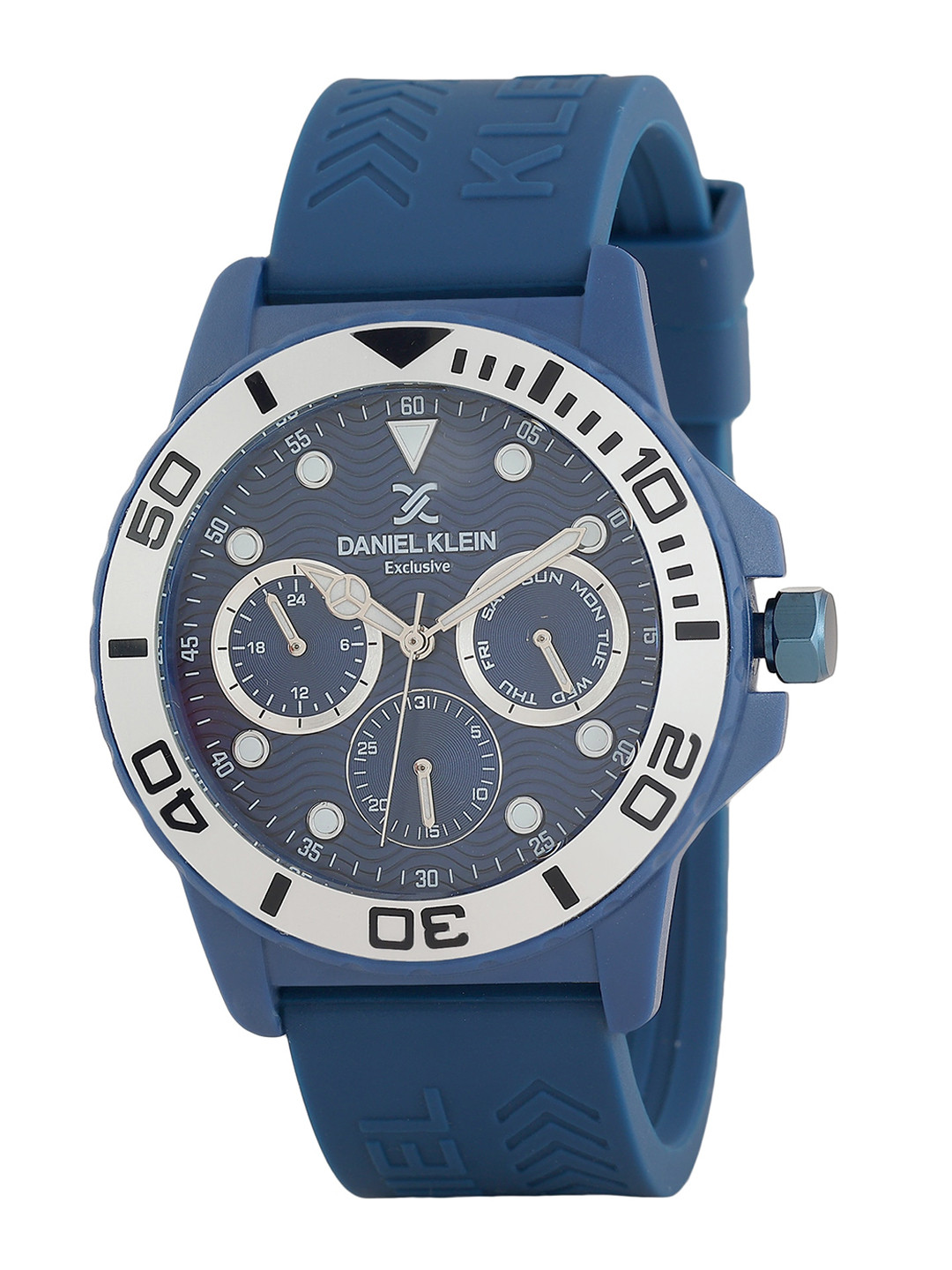 Buy Daniel Klein Men Printed Dial & Straps Analogue Watch DK 1 12716 3 ...
