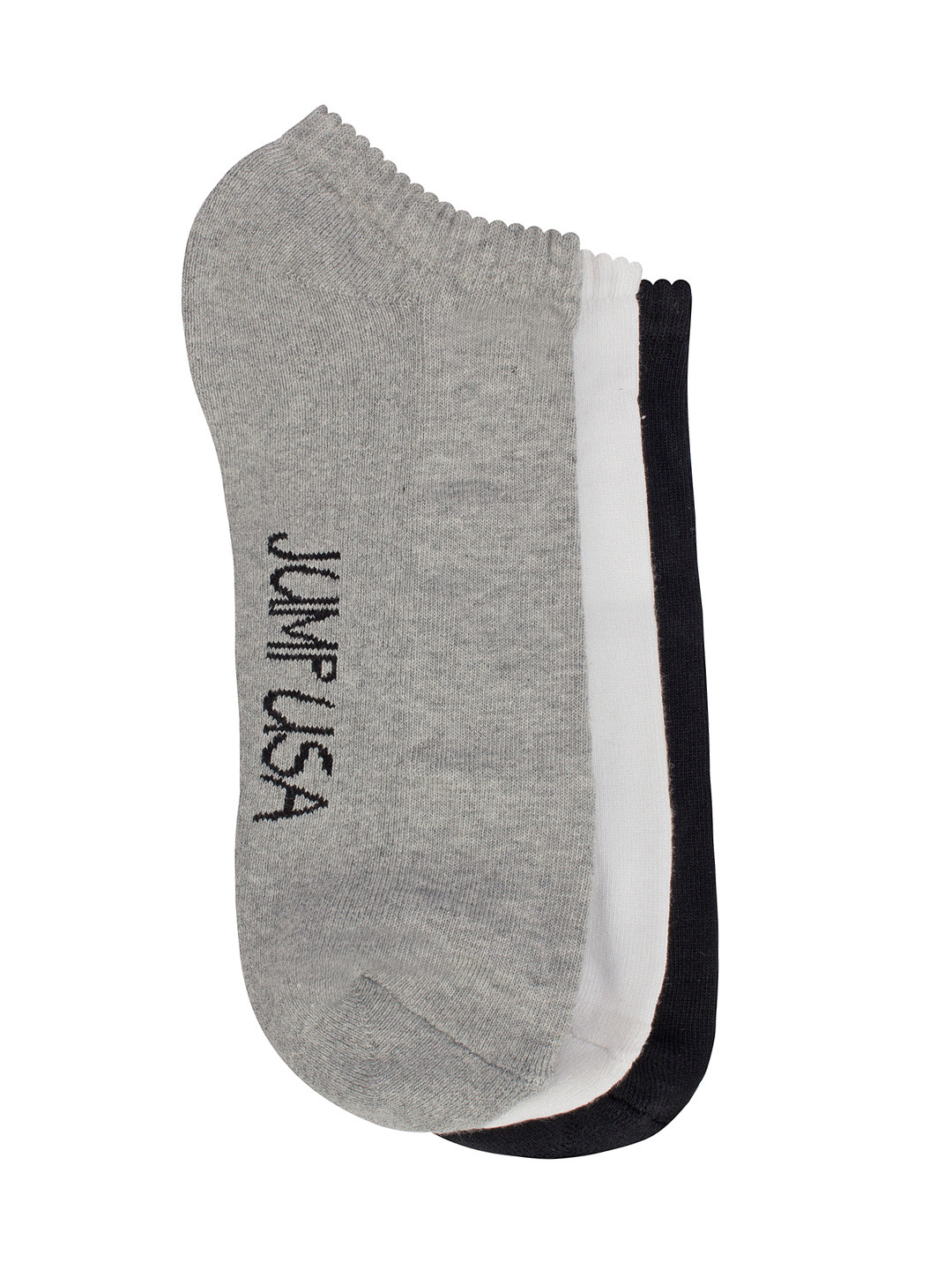 Buy JUMP USA Men Pack Of 3 Assorted Socks - Socks for Men 2428631 | Myntra