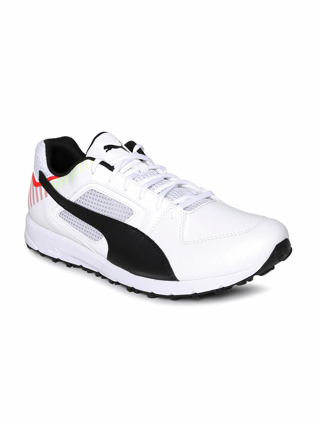 Buy Puma White Team Rubber Cricket Shoes - Sports Shoes for Men 2429645 ...