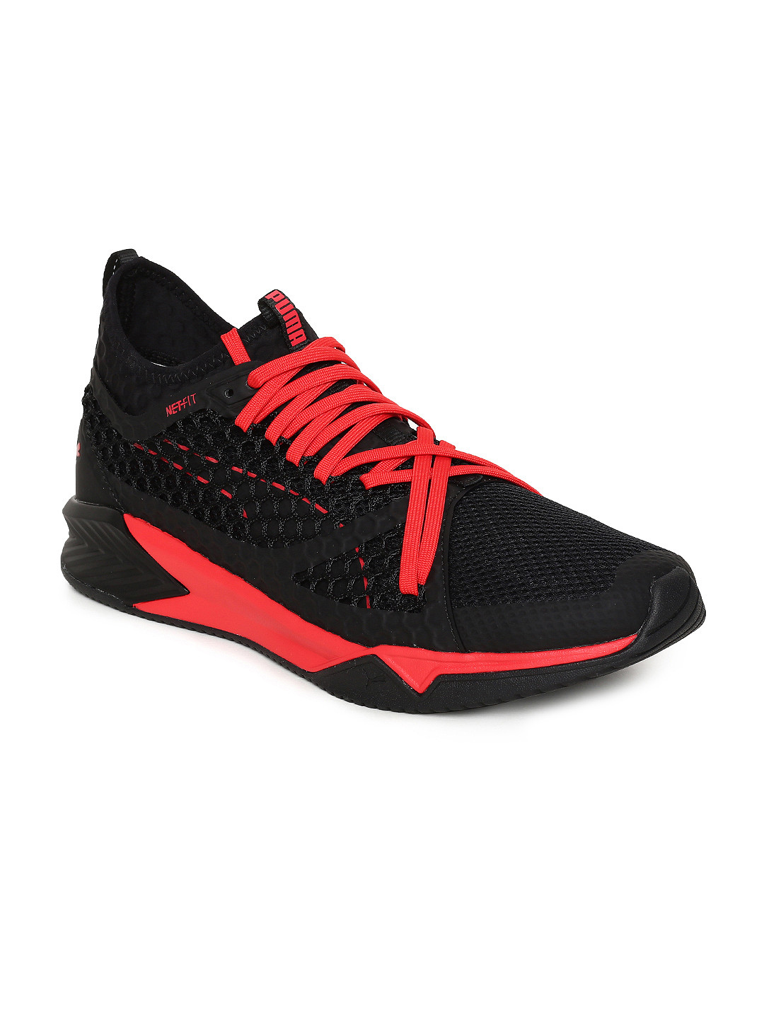 Buy Puma Men Black IGNITE XT NETFIT Sports Training Shoes - Sports ...