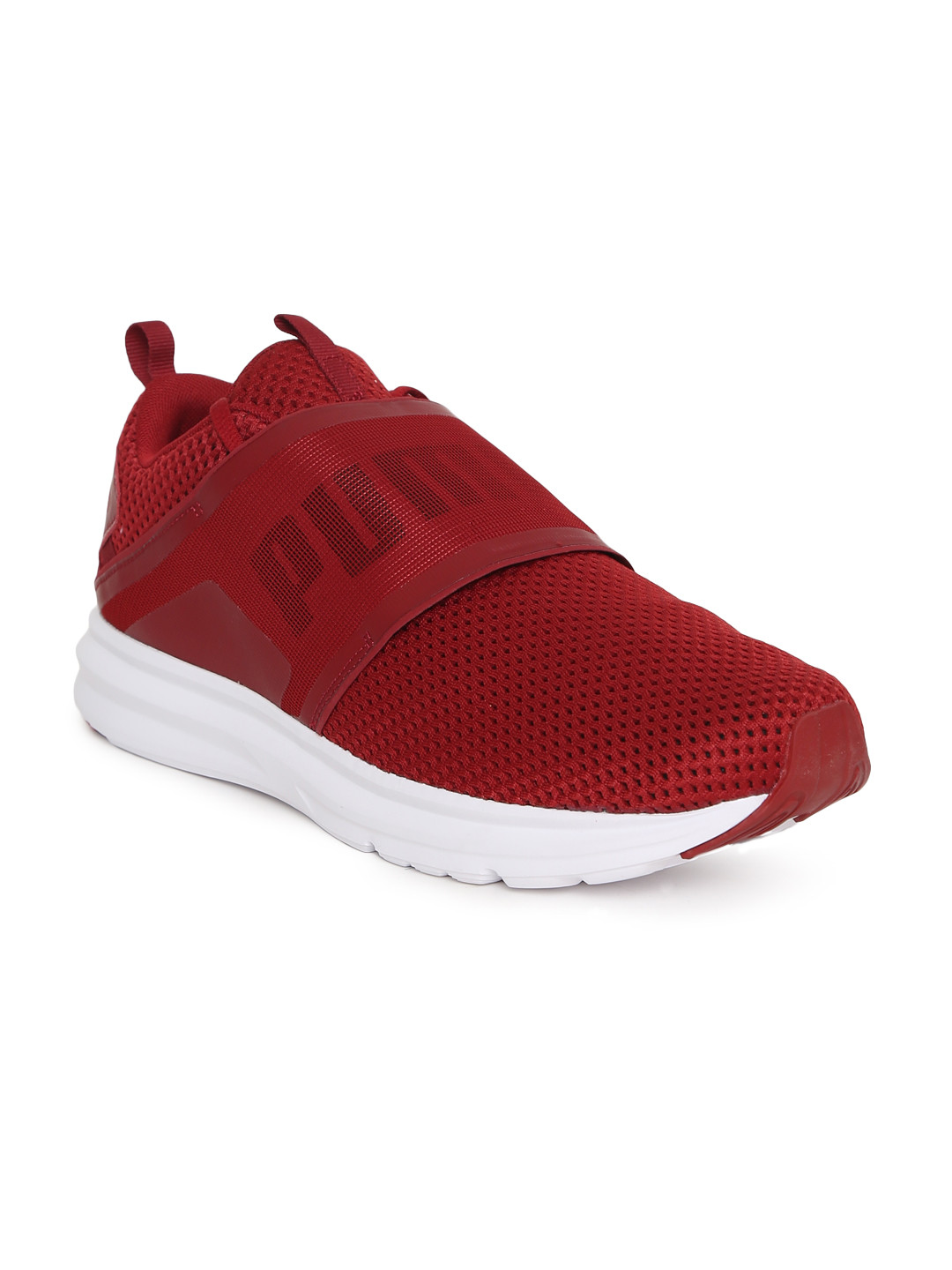 Buy Puma Men Red Enzo Strap Mesh Training Shoes - Sports Shoes for Men ...