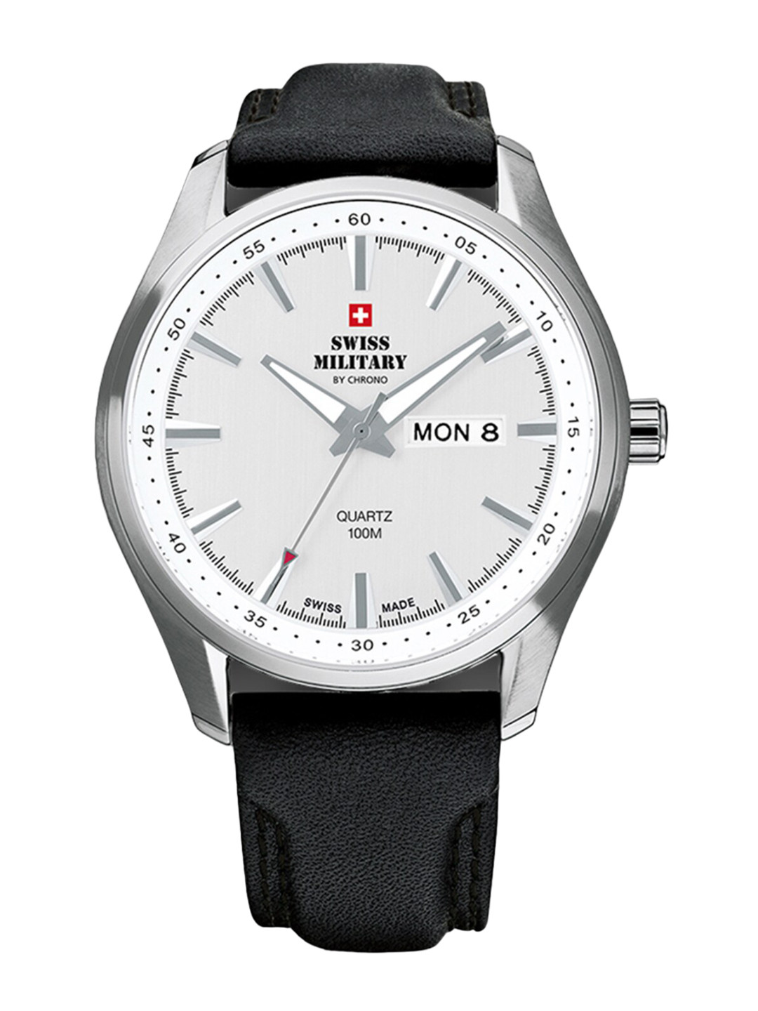 Buy Swiss Military By Chrono Men Silver Dial Swiss Made Watch SM34027 ...