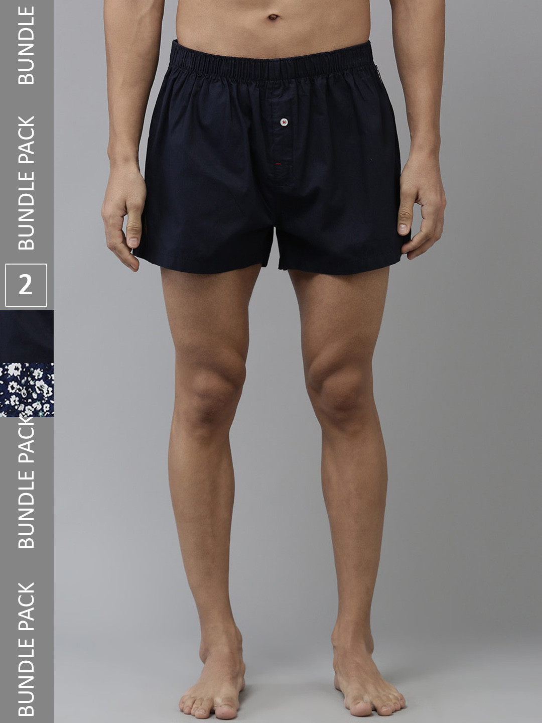 Buy THE BEAR HOUSE Pack Of 2 Assorted Cotton Boxers TBH OURS R - Boxers ...