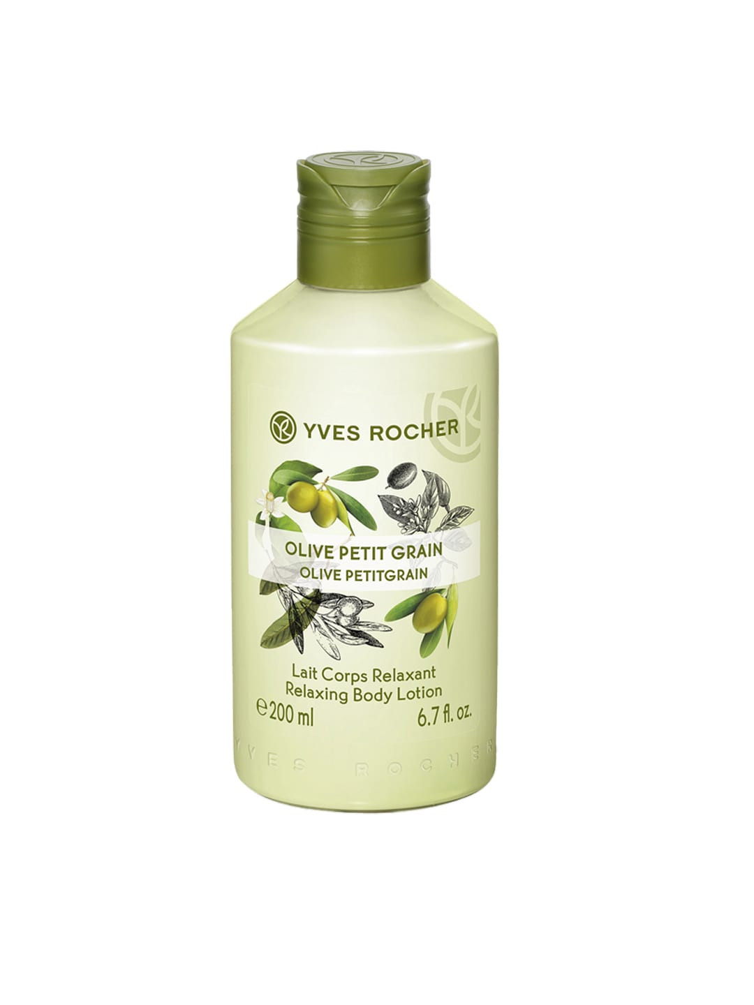 Buy YVES ROCHER Olive Petit Grain Fl Relaxing Sustainable Body Lotion ...