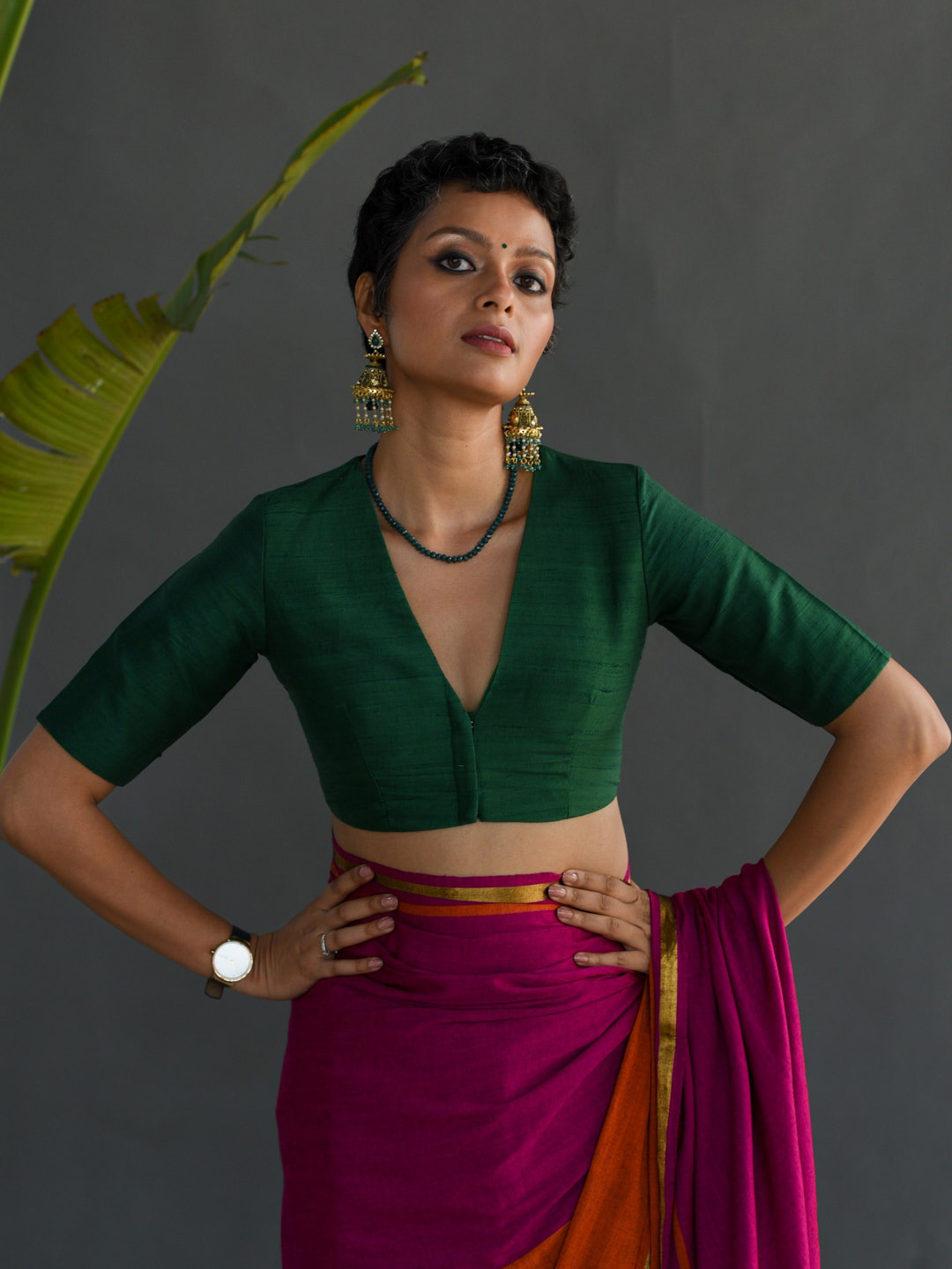 Buy Suta V Neckline Saree Blouse - Saree Blouse for Women 24315564 | Myntra