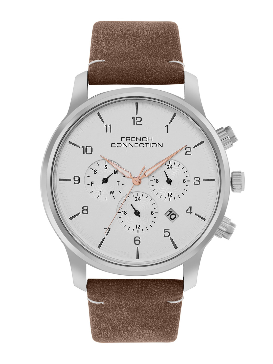 Buy French Connection Men Leather Straps Analogue Watch FCN00055A ...