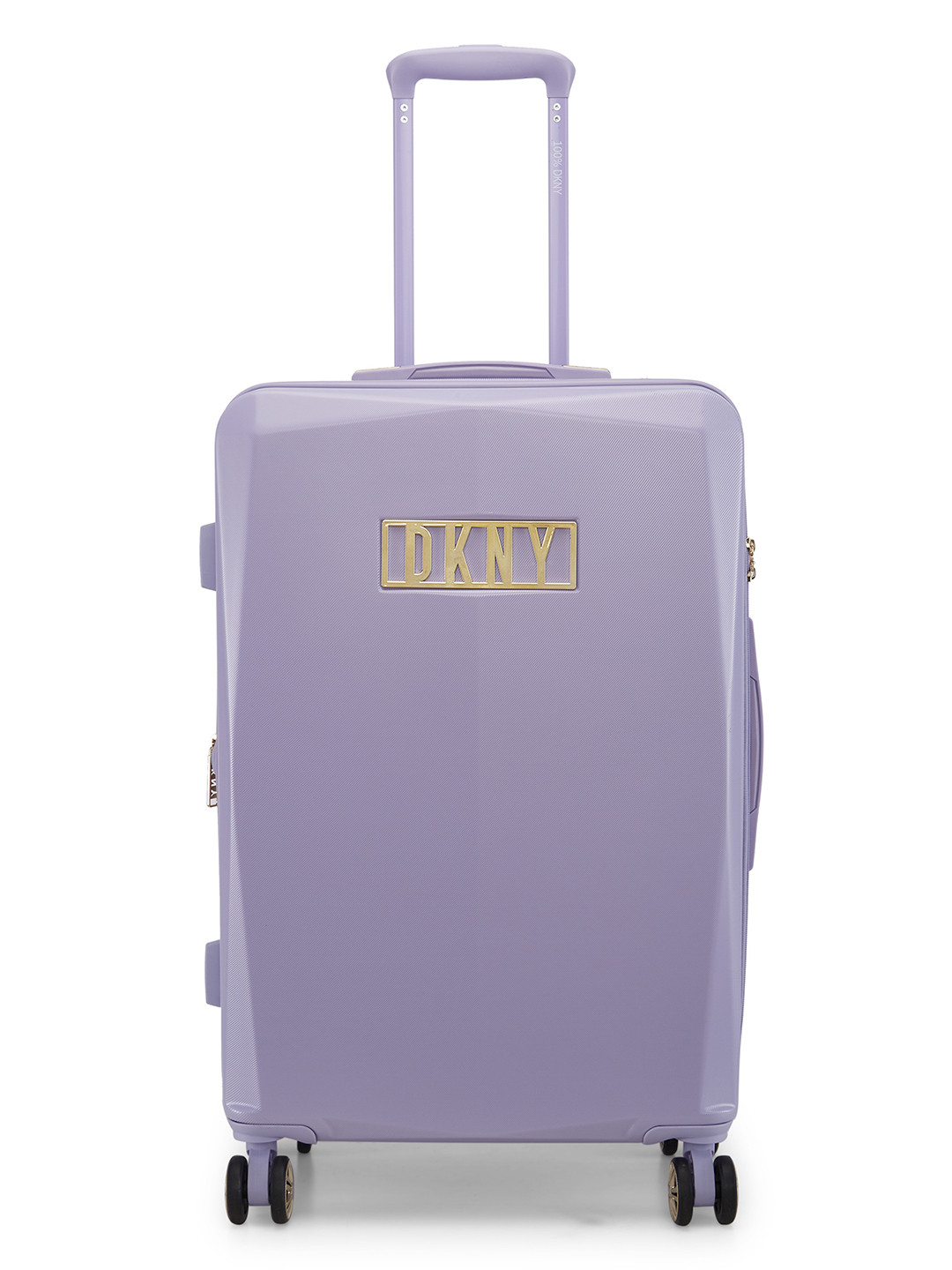 Buy DKNY What A Gem Purple Hard Sided Medium Trolley Suitcase - Trolley ...