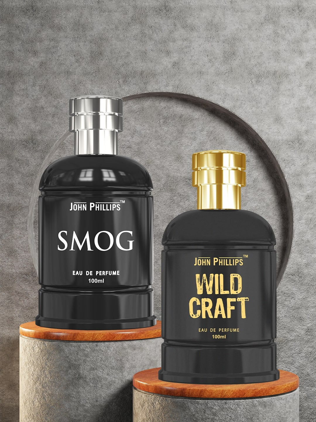 Buy JOHN PHILLIPS Men Set Of 2 Luxury Smog & Wlidcraft Eau De Parfum ...