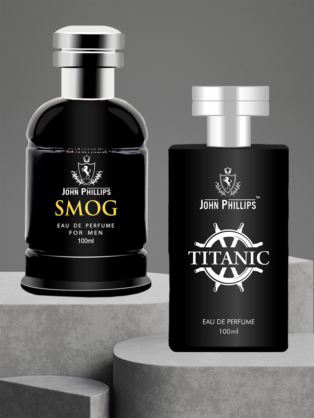 Buy JOHN PHILLIPS Men Set Of 2 Luxury Smog & Titanic Eau De Parfum ...
