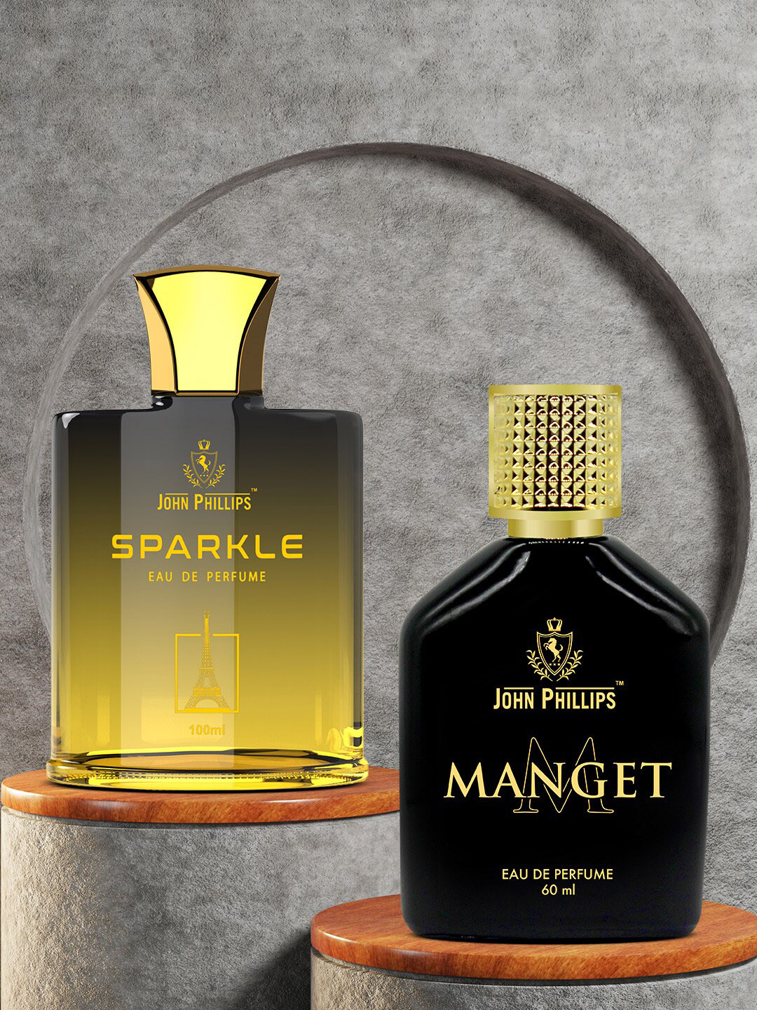 Buy JOHN PHILLIPS Men Set Of 2 Luxury Eau De Perfumes Sparkle 100 Ml ...