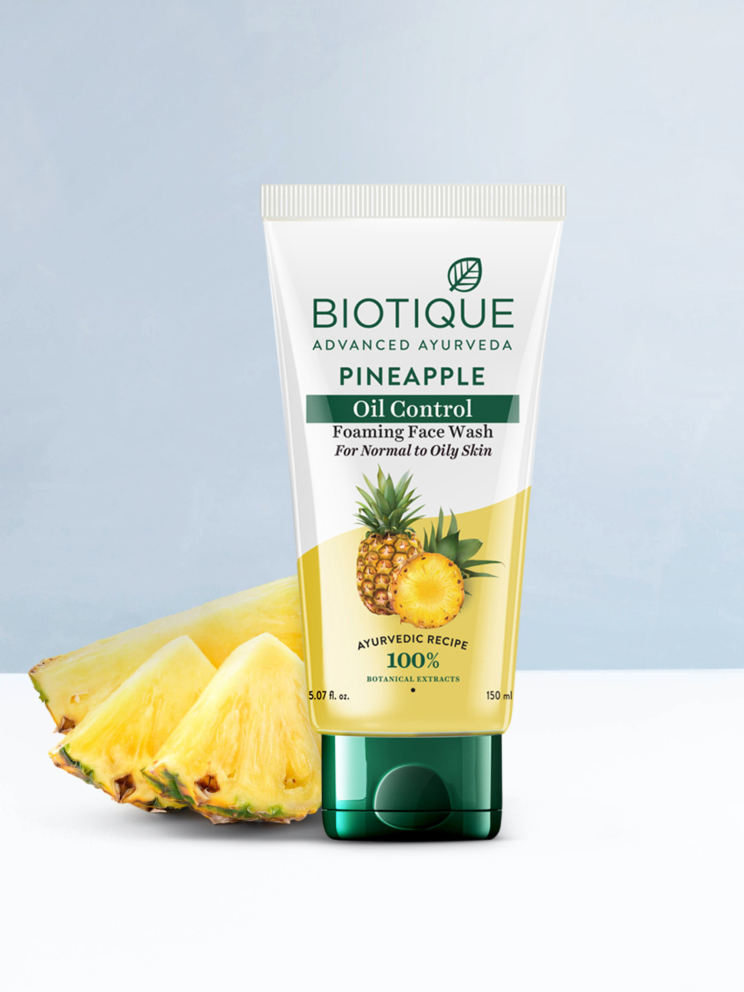 Buy Biotique Botanicals Unisex Bio Pineapple Oil Balancing Face Wash ...