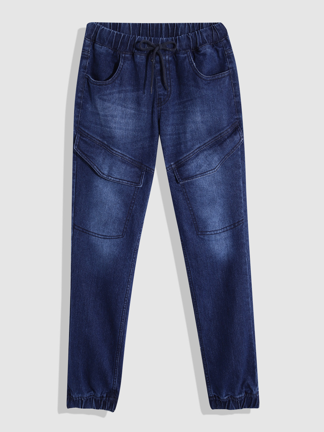 Buy YK Boys Slim Fit Light Fade Stretchable Jeans - Jeans for Boys ...