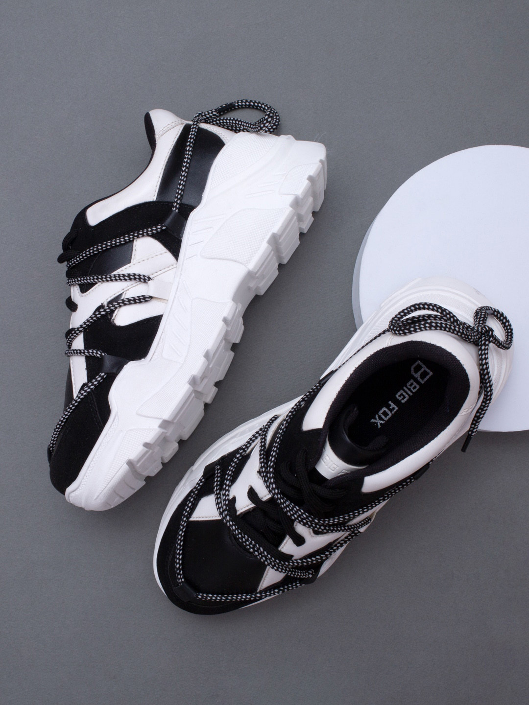 Buy Big Fox Women Colourblocked Lightweight Sneakers - Casual Shoes for ...