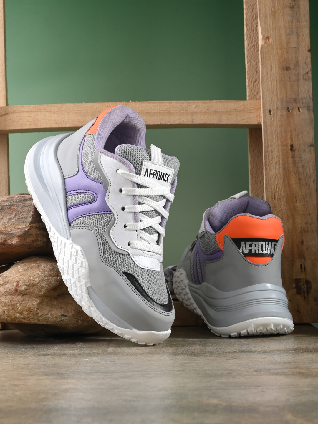 Buy AfroJack Women Textured Lace Up Sneakers - Casual Shoes for Women ...