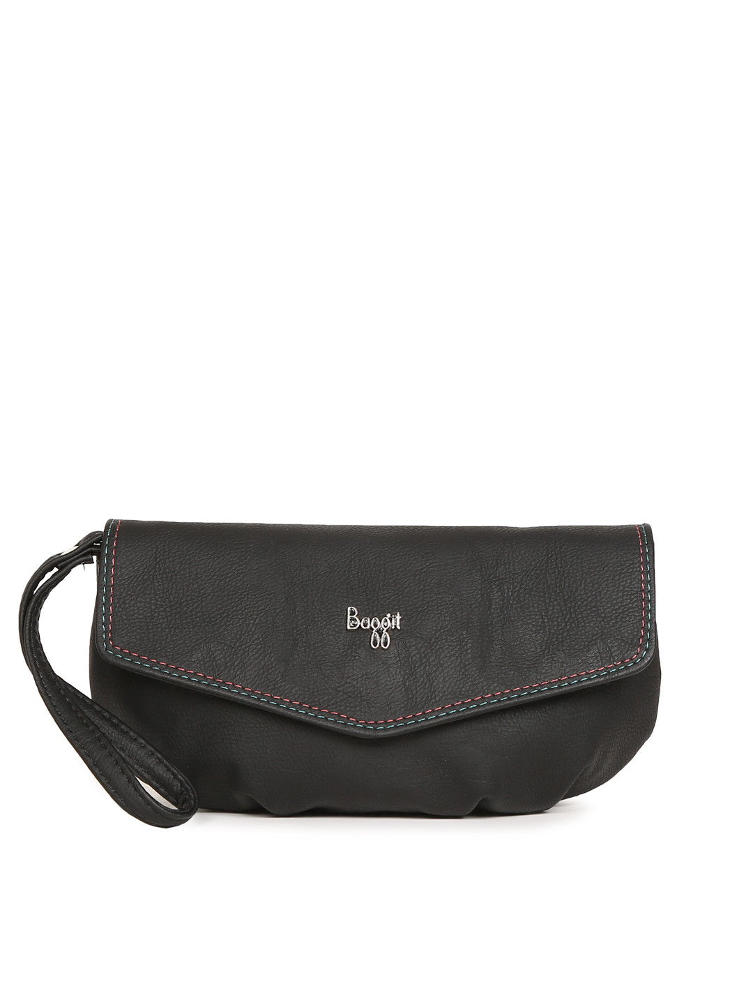 Buy Baggit Black Solid Clutch - Clutches for Women 2434928 | Myntra