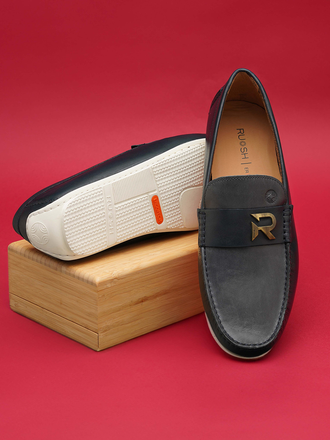 Buy Ruosh Men Leather Penny Loafers - Casual Shoes for Men 24352904 ...