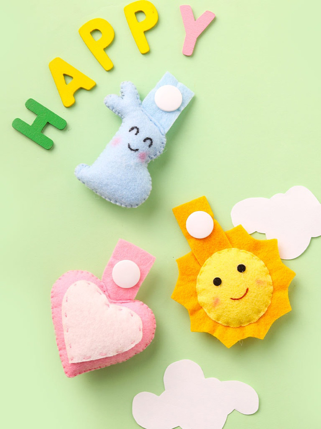 Buy SuperBottoms Infants Set Of 5 Handcrafted UNO Charms For Cloth ...