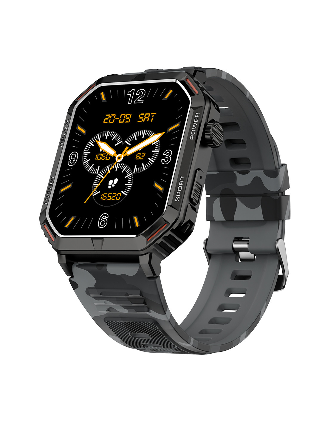 Buy Fire Boltt Commando 1.96" HD Display Smartwatch With Bluetooth ...